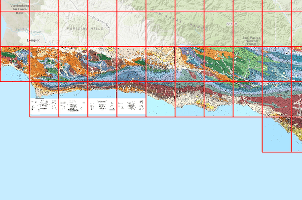 Dibblee Geology - South Coast, Santa Barbara County | Data Basin