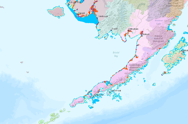 Coastal Change in the Alaska Peninsula Ecoregion | Data Basin