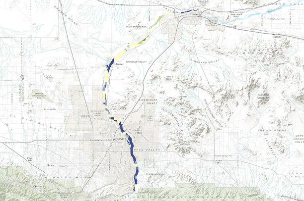 Mojave River vole - Habitat Intactness, DRECP | Data Basin