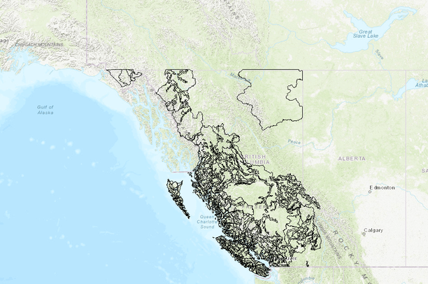 BC Salmon Conservation Units - Version 2 (May 2008) | Data Basin