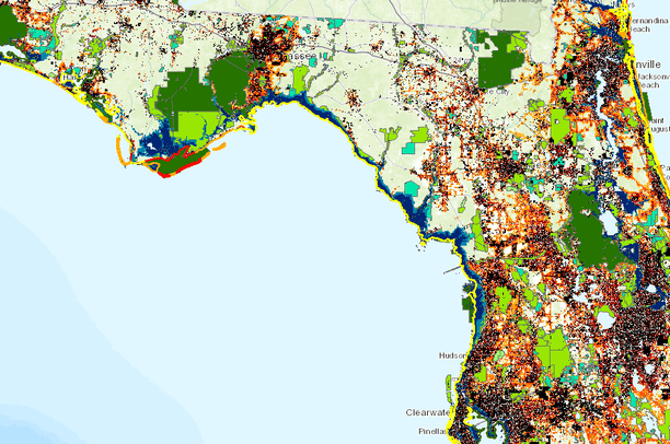 Pilot Project Map - Climate Adaptation Scenario Planning | Data Basin