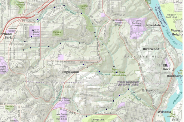 TCWC Monitoring Stations | Data Basin