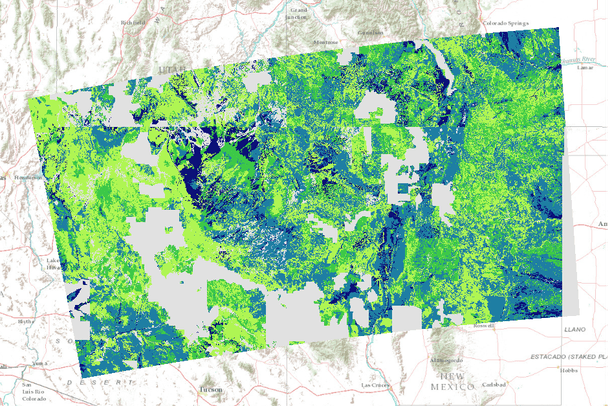 Soil Hydrologic Group - Southern Rockies LCC - South | Data Basin