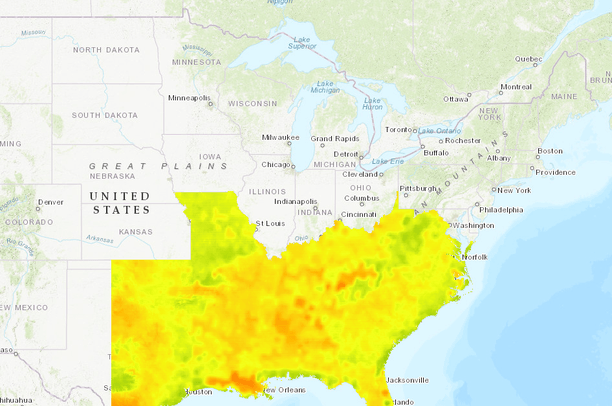 Observed Percent Suitable Prescribed Burn Days - Summer 1980-2017 ...