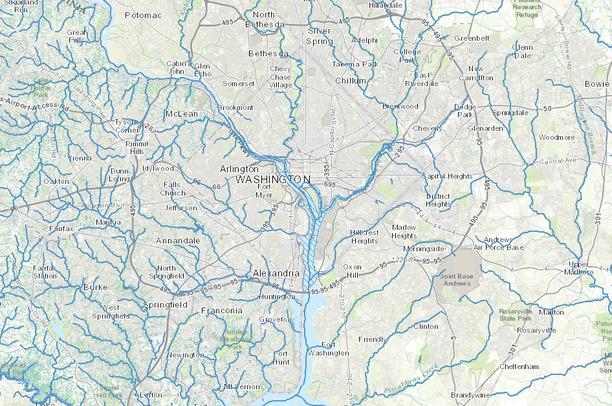EPA EnviroAtlas Assessed Waters 305B NP21 | Data Basin