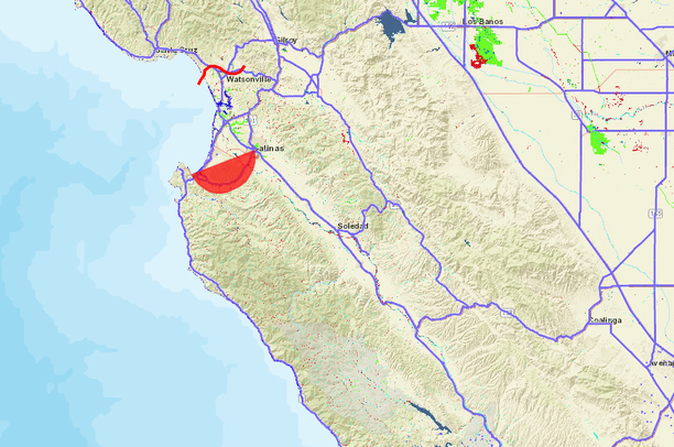 Map with Important Layers | Data Basin