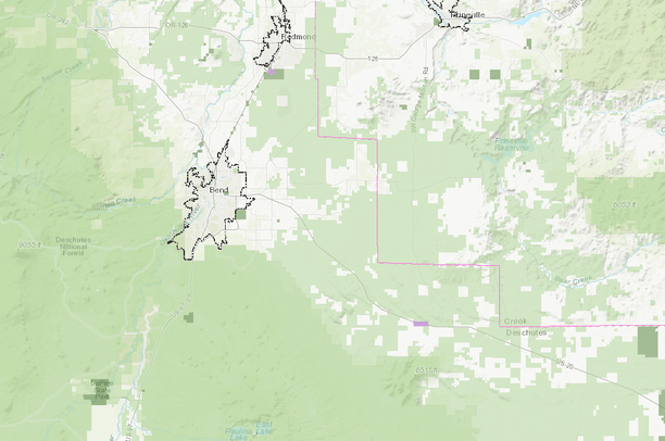 Deschutes County Protected Areas | Data Basin