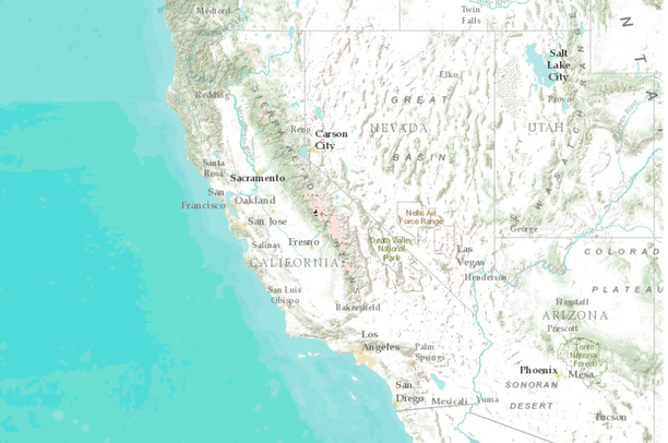 Overlay of projected fisher distributions, 2046-2065, 4 km resolution ...