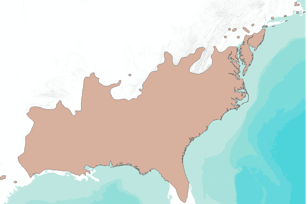 American holly (Ilex opaca) extent, North America | Data Basin