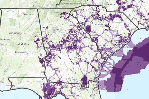 Georgia Blueprint Map for Chris Watson | Data Basin