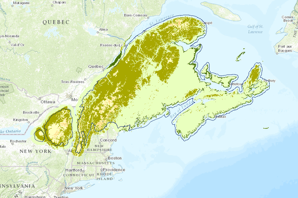 Elevation Zones | Data Basin