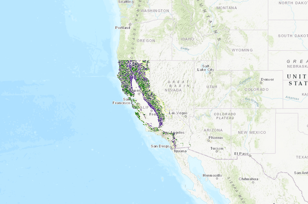 Forest Maturity - California, USA | Data Basin