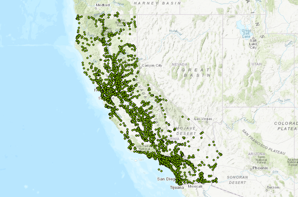 California Electric Substations (2022) | Data Basin