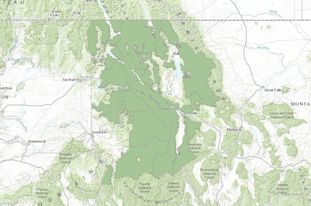 R1_PNW_Forests (Northern ID, MT) | Data Basin