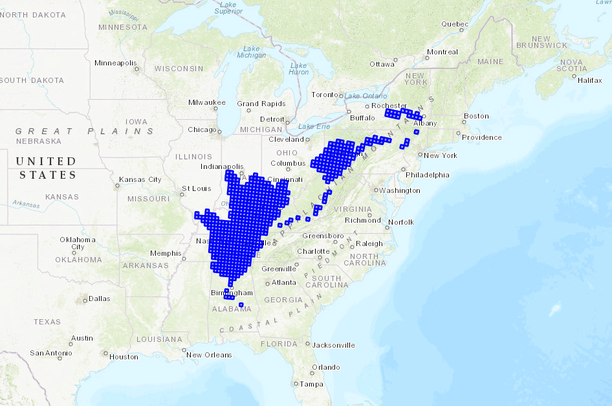 Cave and Karst Biota Modeling in the Appalachian LCC - Predicted ...