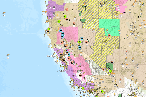 Weather Alerts and Information for Pacific Southwest Region | Data Basin