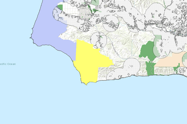 LPNF, VAFB, and conservation easements in the SBC WUI | Data Basin