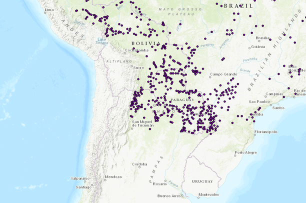 distribucion del yaguarete | Data Basin
