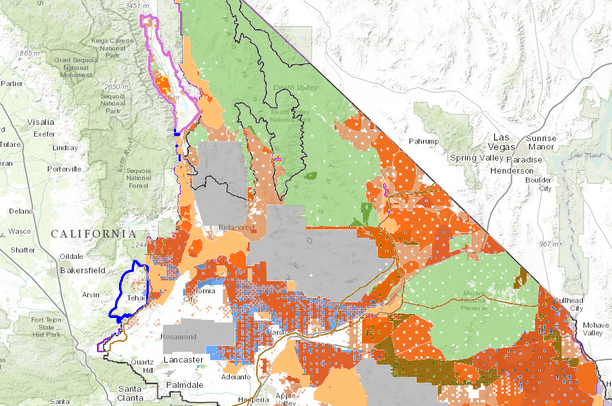 FIGURE II.2-2 DRECP Proposed LUPA and Final EIS, LUPA Decision Area and ...