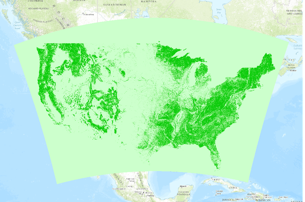 NLCD 2006 Forest Combined Class (Percent Cover) | Data Basin