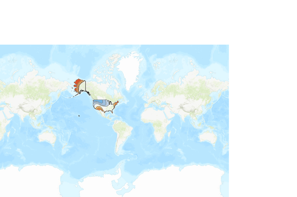 CPC Monthly Temperature Outlook. | Data Basin