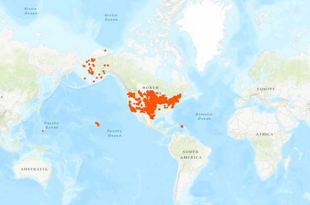 United States Wind Turbine Database (USWTDB) | Data Basin