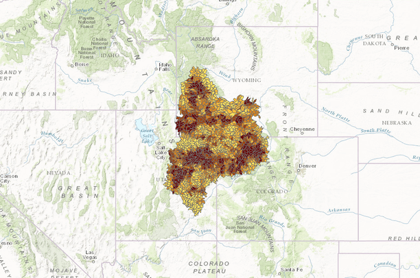GRB HUC12 metrics | Data Basin