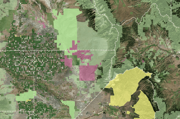 San Luis Valley Protected Areas and Wildlife Refuges | Data Basin