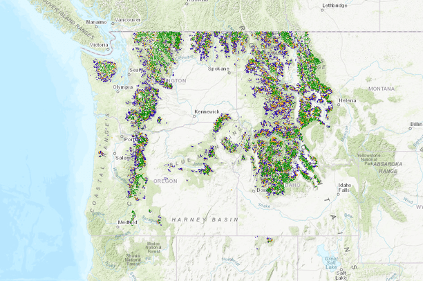 Climate Shield Bull Trout | Data Basin
