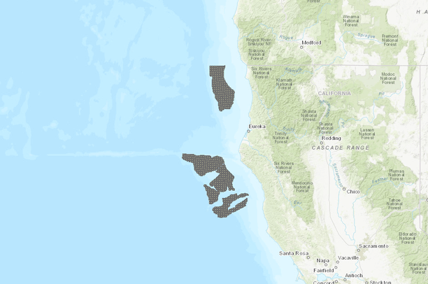 CEC AB 525 Sea Space- North Coast | CA Offshore Wind Energy