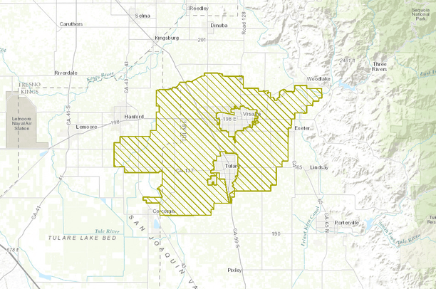 Kaweah Delta Water Conservation District | Data Basin