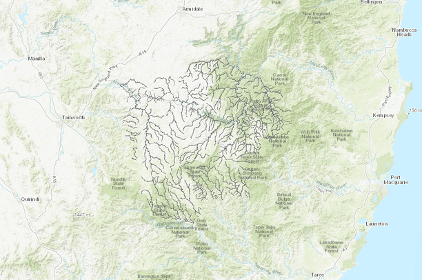 Riparian land, Walcha, NSW, Australia | Data Basin