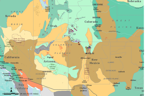 Pinyon decline and factors explaining location of dieback | Data Basin