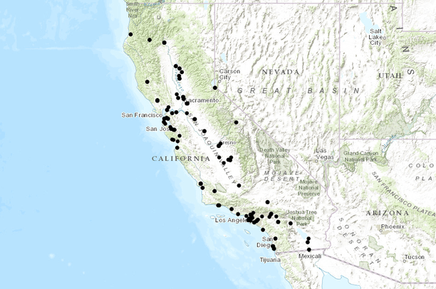 Strategic Growth Council Projects, California | Data Basin