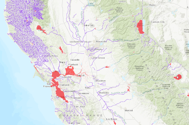 California 303(d) Listed Waterways | Data Basin