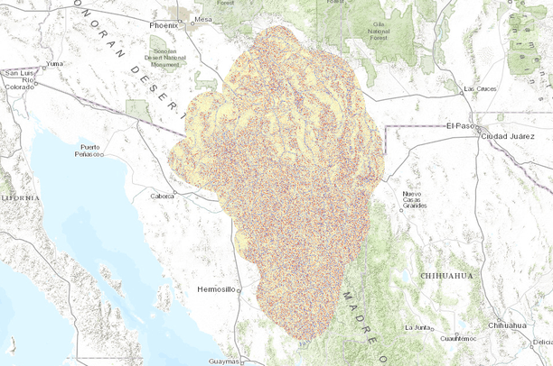 Multi-scale Topographic Position Index (mTPI) for Sky Islands Ecoregion ...
