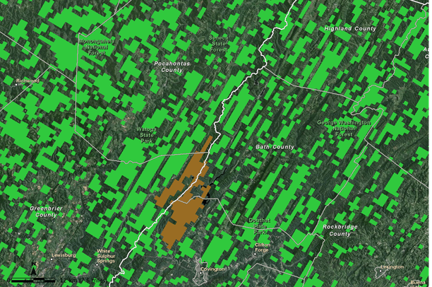 Intact Forest Areas >=100 and
