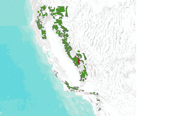 Livestock grazing allotments and resource use areas managed by the U.S ...