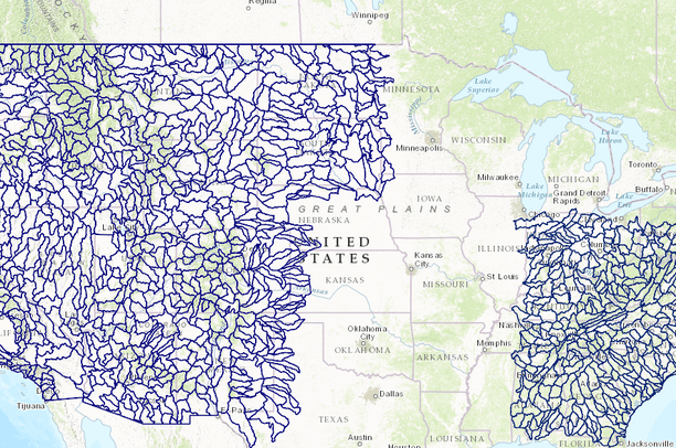 HUC 8 Watersheds | Data Basin