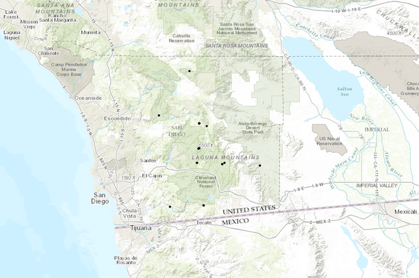Myotis volans | Data Basin