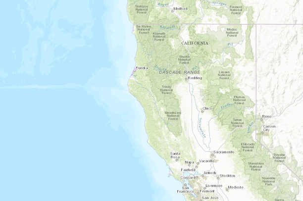 American Peregrine Falcon Presence, Northern California ESI | Data Basin
