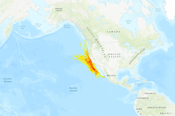 Guadalupe Fur Seal Utilization Distributions, 2018-2019, and 2020 ...