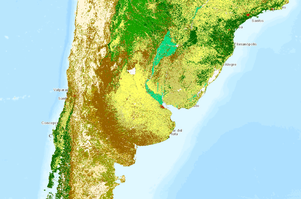 South America land cover databasin.org | Data Basin