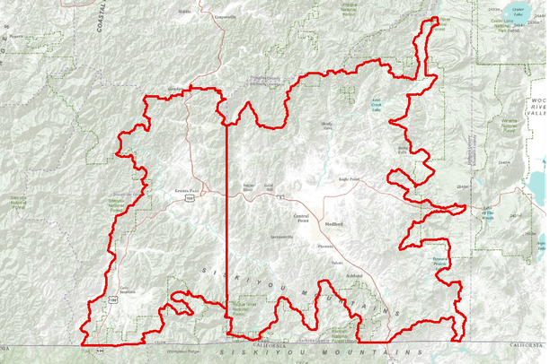 Wildland Urban Interface (WUI) Boundaries for Jackson and Josephine ...