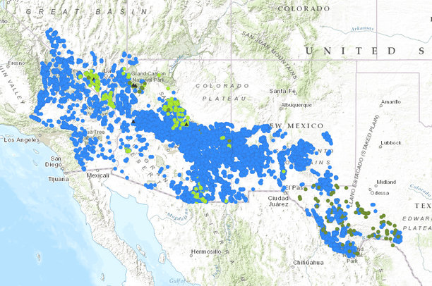 Desert LCC Springs | Data Basin