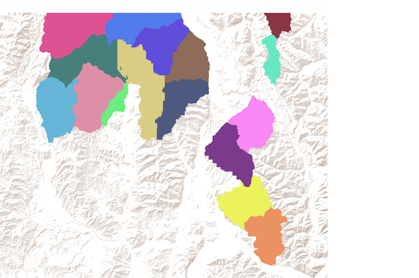 Idaho (USA) Panhandle National Forests - Grizzly Bear Management Units ...