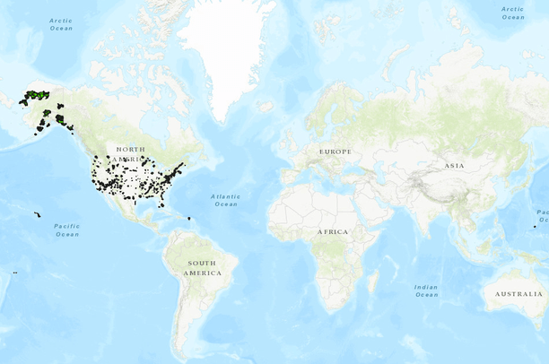 National Park Service Tracts | Data Basin