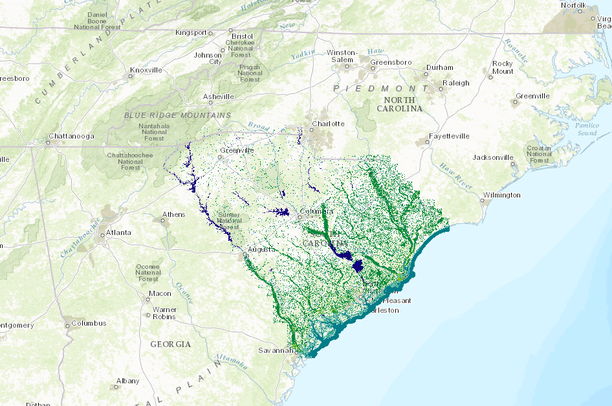 South Carolina Wetlands (NWI V2) | Data Basin