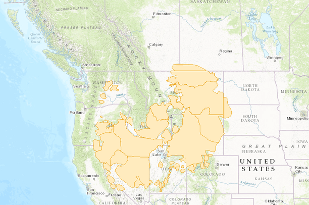Greater Sage-Grouse 2015 USFWS Status Review Populations | Data Basin