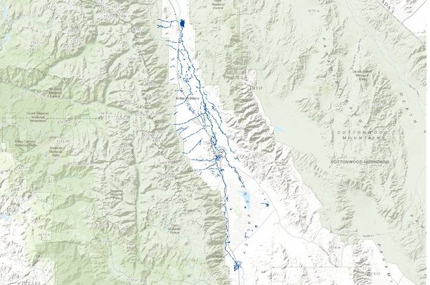 Owens Tui Chub - Species Distribution Model, DRECP | Data Basin
